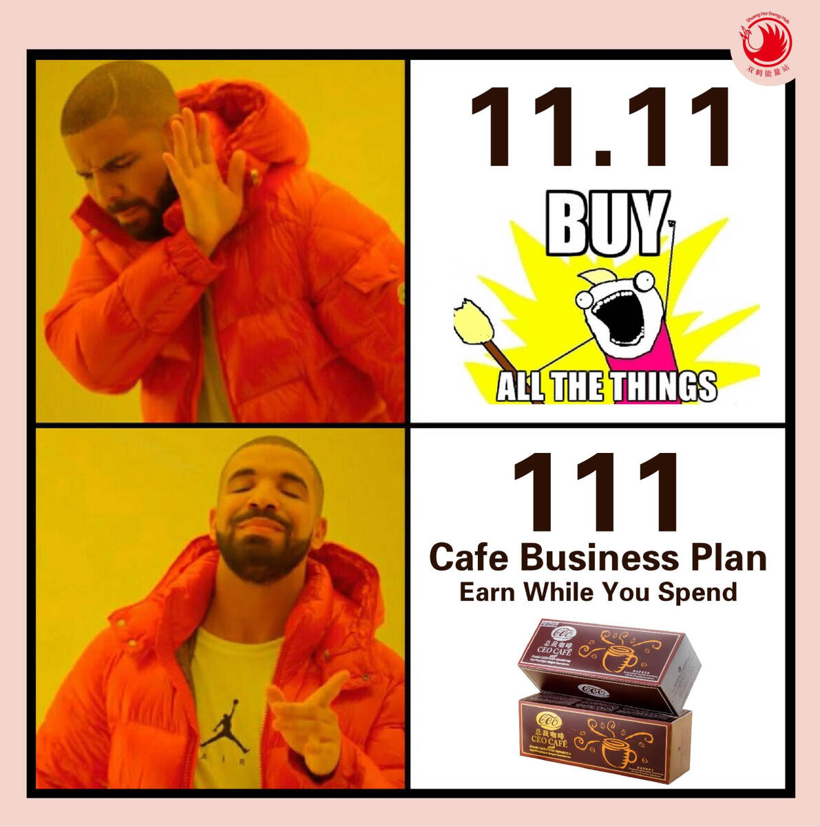 111 Cafe Plan CEO & JUWARA CAFE